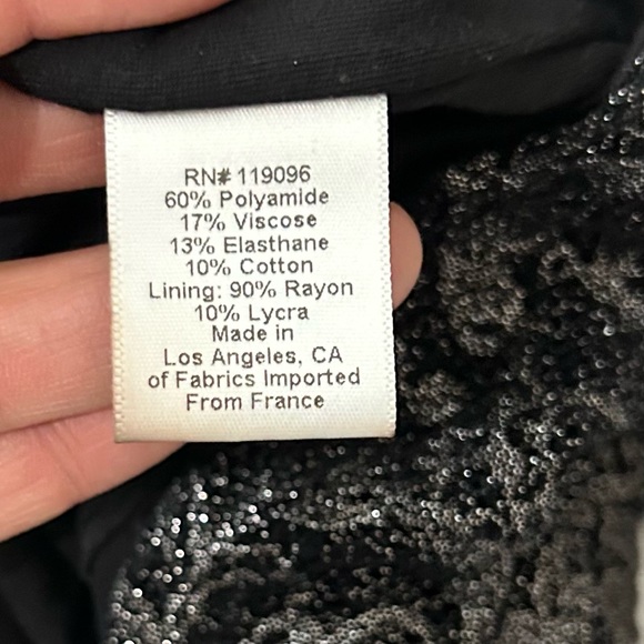 Nightcap | Dresses | Nightcap X Carisa Rene Clothing Metallic Lace ...